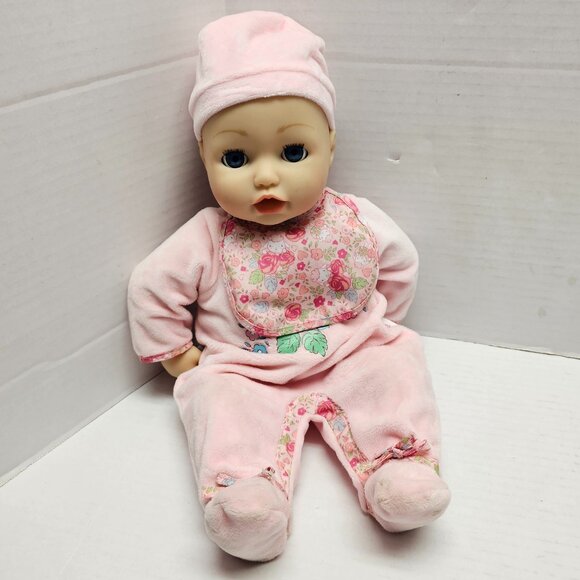 zapf | Toys | Zapf Creation Baby Annabell Pink Outfit Bib Hat Doll ...